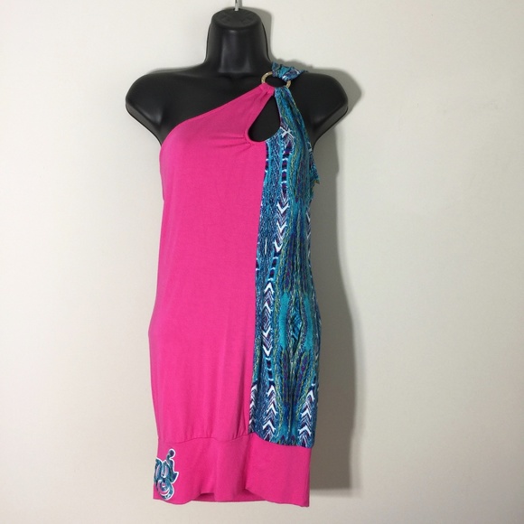 COOGI | Tops | Coogi Tube Style One Shoulder Topdress | Poshmark